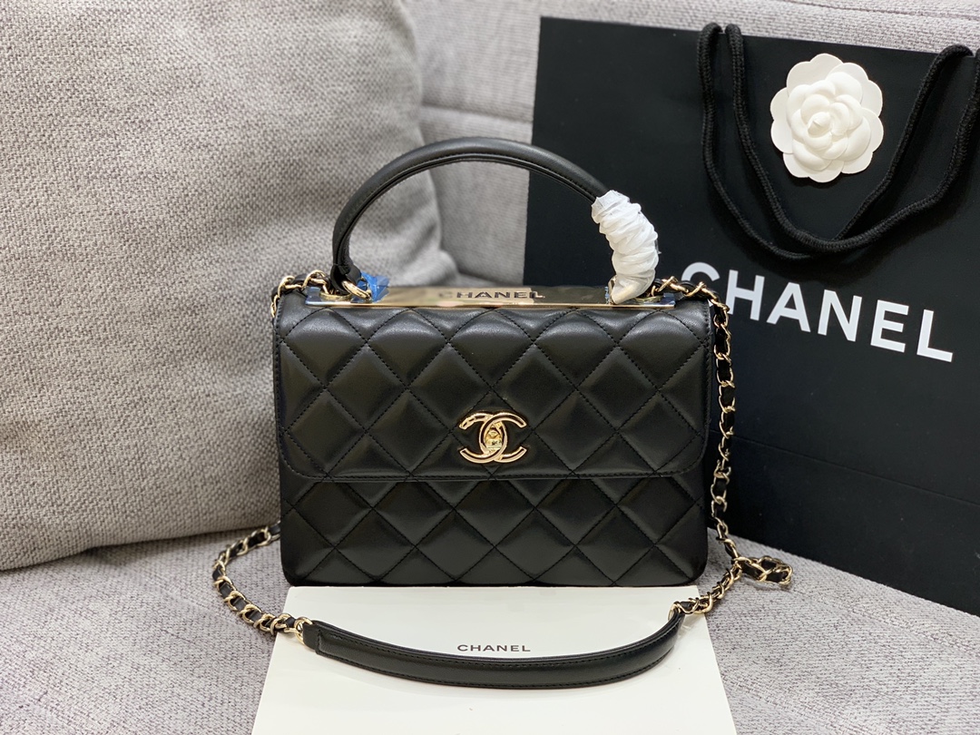 How To Identify A Fake Chanel Trendy CC Bag - Replica ladies